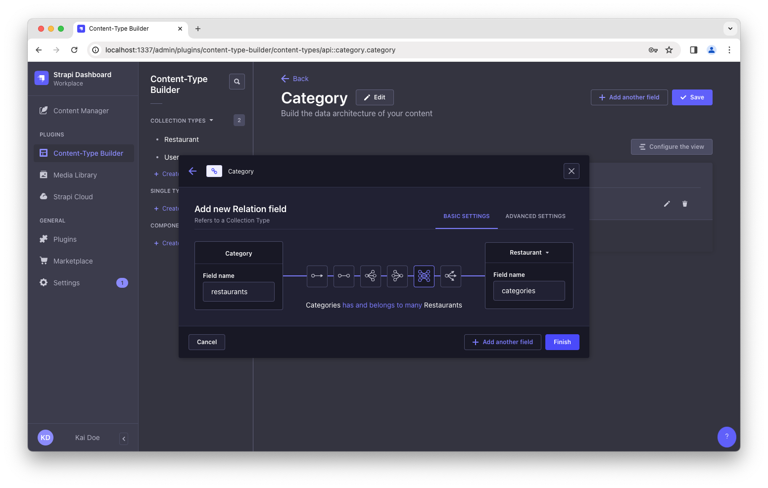 快速入门指南 - Strapi 开发者文档 | Strapi 中文网